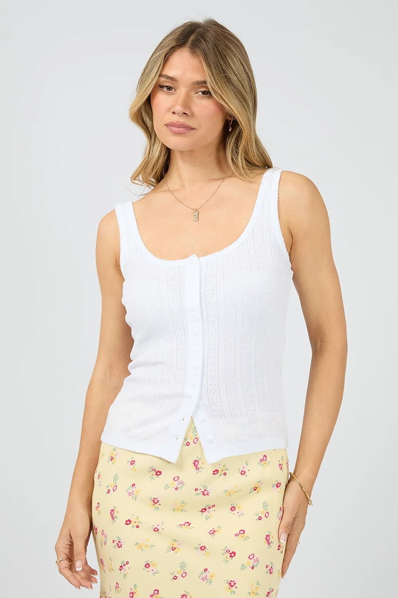 Buy Women's ALL ABOUT EVE Tia Tank White