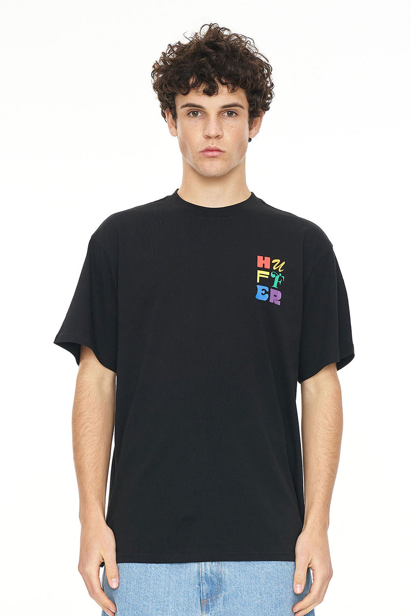 Buy men's HUFFER Cubing Sup Tee Black | Corner Store