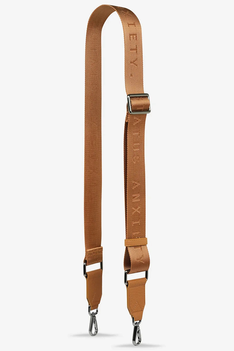 STATUS ANXIETY Web Strap Medium Camel – Corner Store Wanaka