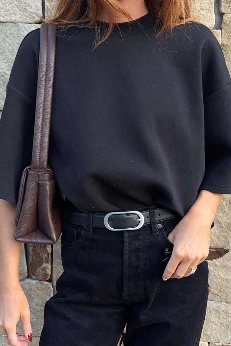 STATUS ANXIETY Final Loop Black Nappa Silver – Corner Store Wanaka